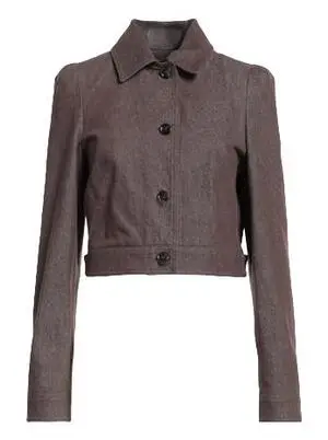 Max Mara Denim Trucker Jacket - Brown