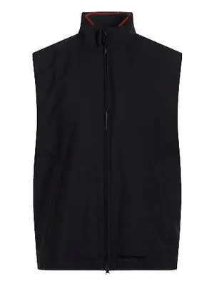Paul & Shark Virgin Wool And Silk Vest - Blue