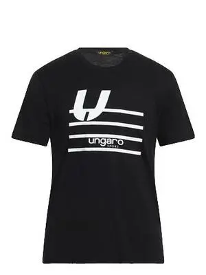 UNGARO T-shirt Size Cotton - Black