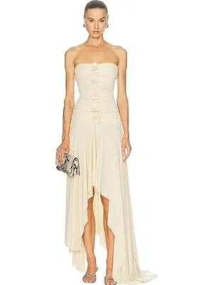 MAYGEL CORONEL Andi Maxi Dress - Macadamia