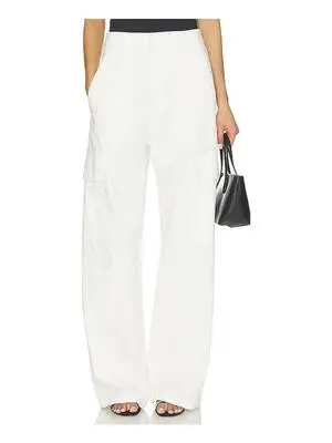 A.L.C. Carter Wide Leg Cargo Pants - Ivory