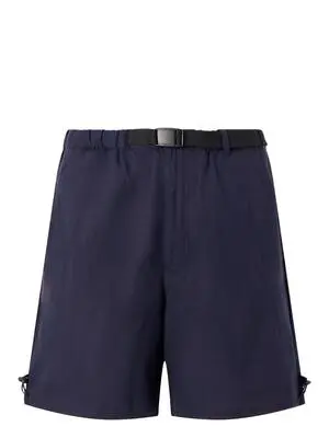 KARDO Kami Wide-leg Cotton Shorts - Black