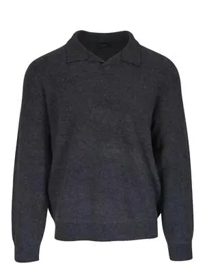 Vince V-neck Long-sleeve Knitwear - Grey