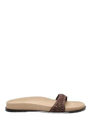 Magda Butrym Crochet Strap Sandals - Brown