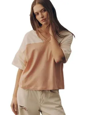 Chaser Palmer Perfect Cotton Tee - Pink Pattern