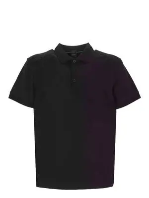 BOSS Logo-detail Polo Shirt - Black