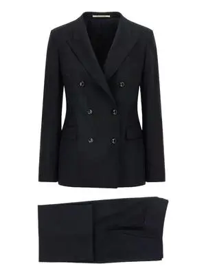 Tagliatore Double-breasted Formal Suit Blue