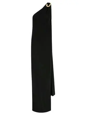 DELOS Rania One-shoulder Maxi Dress - Black