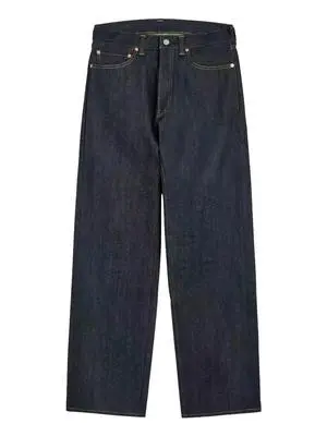 BLUE BLUE Contrast-stitch Jeans - Blue