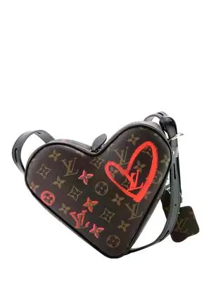 LOUIS VUITTON Coeur Handbag Limited Edition Monogram Canvas - Brown