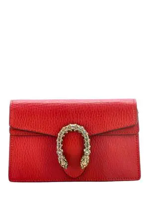 Gucci Dionysus Super Mini Clutch Bag - Red