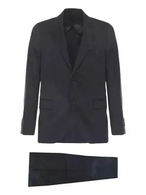 LARDINI Wool Suit - Black