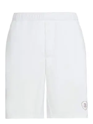 Brunello Cucinelli Logo Bermuda Shorts - White