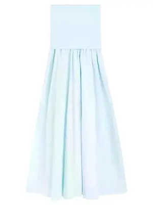BY MALENE BIRGER Organic Cotton Maxi Dress Blue