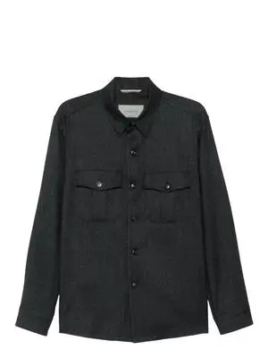 Canali Long-sleeves Jacket - Grey