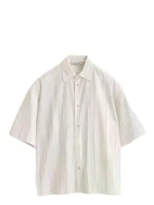 A KIND OF GUISE Bantu Striped-pattern Shirt - Neutrals