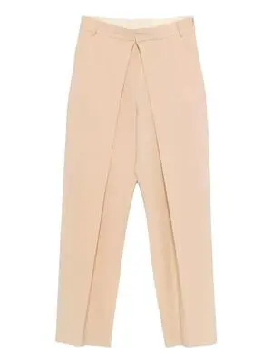 ALYSI Pleated Pocket Trousers - Neutrals