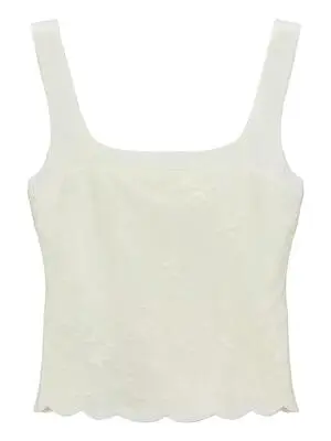 Posse Cove Peplum Top Neutrals