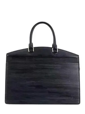 LOUIS VUITTON Riviera Handbag Epi Leather Tote - Black