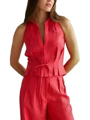 HEVRON Sloan Top Red