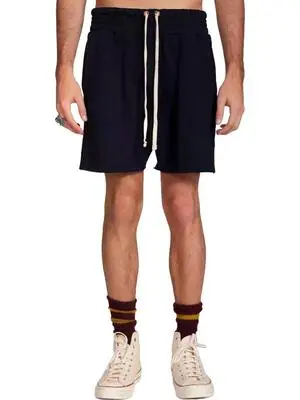 LES TIEN Waffle-knit Yacht Shorts - Blue