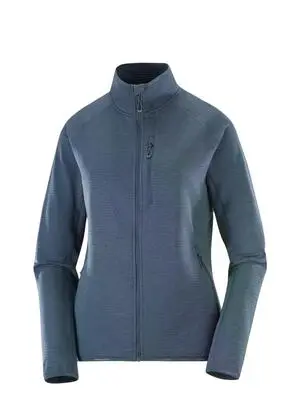SALOMON Marl-pattern Midlayer - Blue