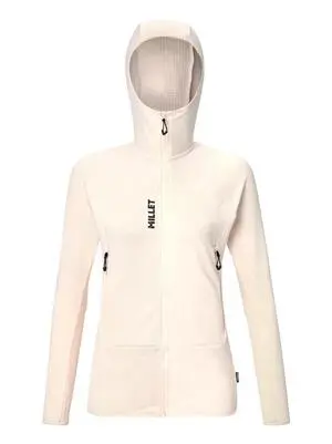 PASCAL MILLET Fusion Grid Waffle-Knit Zip-Up Hoodie