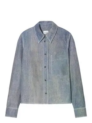 CLOSED Press-Stud Leather Jacket
