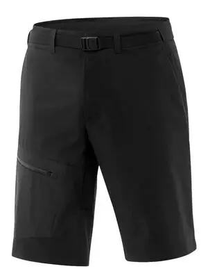 SALOMON Belted Bermuda Shorts - Black