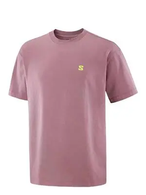 SALOMON Logo-print T-shirt - Pink