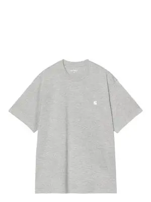 Carhartt Work In Progress Madison Short-sleeve Cotton T-shirt Grey
