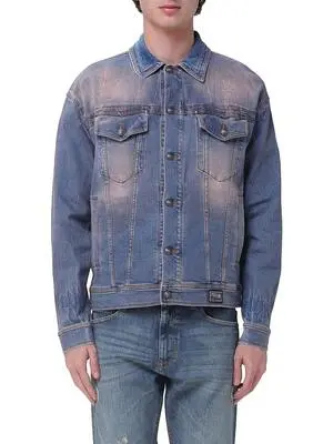 VERSACE Versace Jeans Couture Vintage Effect Denim Jacket