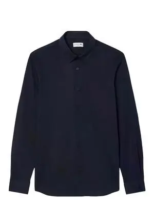 Lacoste Long-sleeve Button Shirt - Blue
