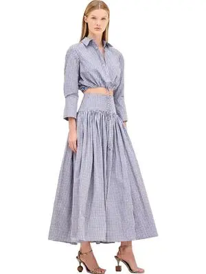 Alexis Havara Skirt - Navy / White