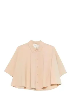ALYSI Button-fastening Top - Neutrals