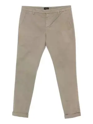 DONDUP Tapered-leg Chinos - Brown