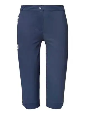 PASCAL MILLET Logo-print Cropped Trousers - Blue