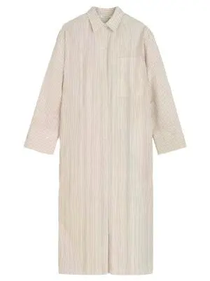 BY MALENE BIRGER Striped Shirt Dress - Neutrals