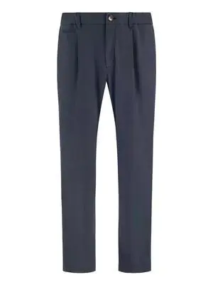 Herno Pleated Trousers - Blue