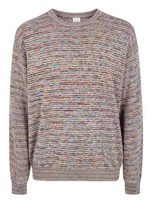 Paul Smith Striped Cotton Sweater - Neutrals