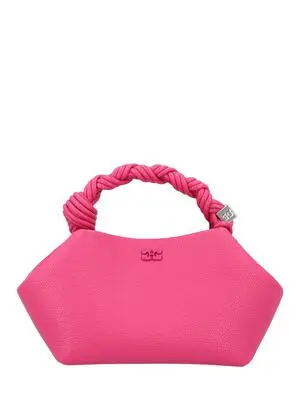 GANNI Small "bou" Handbag - Fuchsia