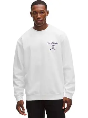 Lululemon Relaxed Fleece Crewneck Sweatshirt - White