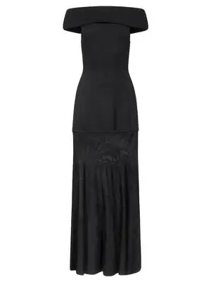 FFORME Rosina Off-the-shoulder Maxi Dress - Black
