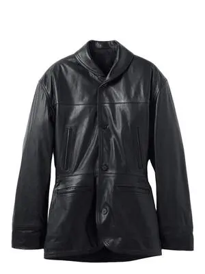 JACQUEMUS The Gardian Leather Jacket