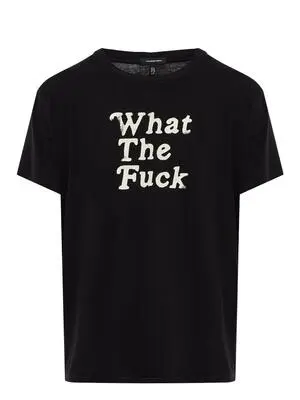 R13 Printed T-shirt - Black