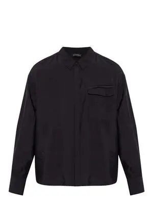Emporio Armani Shirt With Pocket - Black