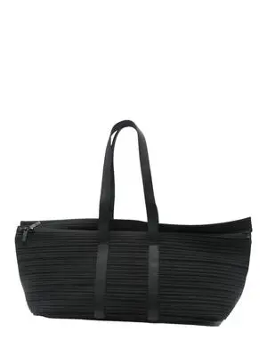PLEATS PLEASE Pleated Shoulder Bag - Black
