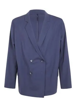 PT TORINO Double Breasted Jacket Blue