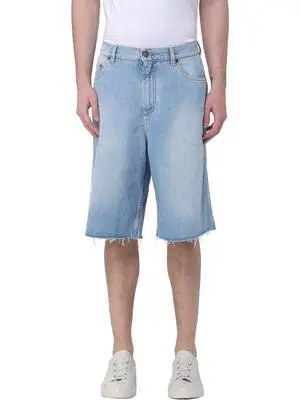 Dolce & Gabbana Cotton Denim Shorts - Blue