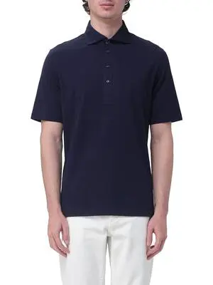 Brunello Cucinelli Polo Shirt Men Cobalt